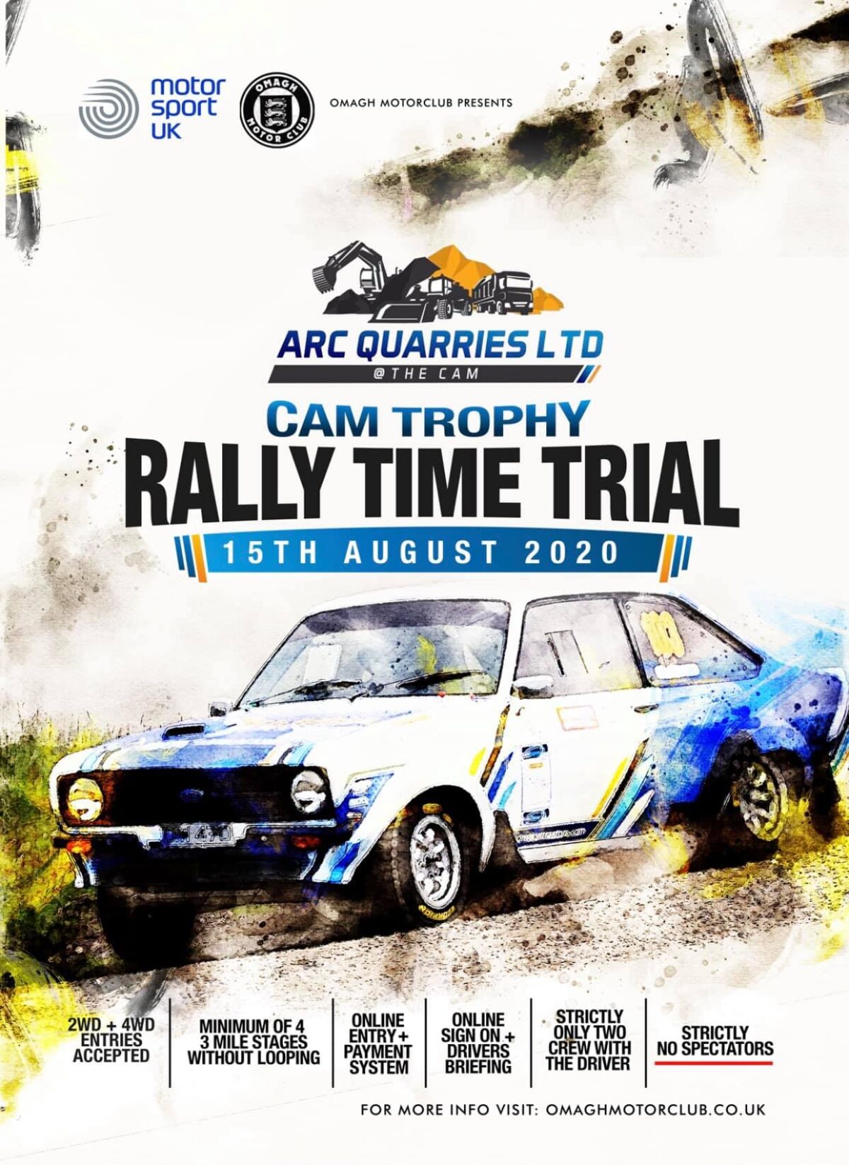 CAM Trophy Rally Time Trial – Omagh Motor Club