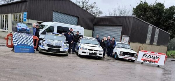 Launch of the Samsonas Fivemiletown Rally – Omagh Motor Club